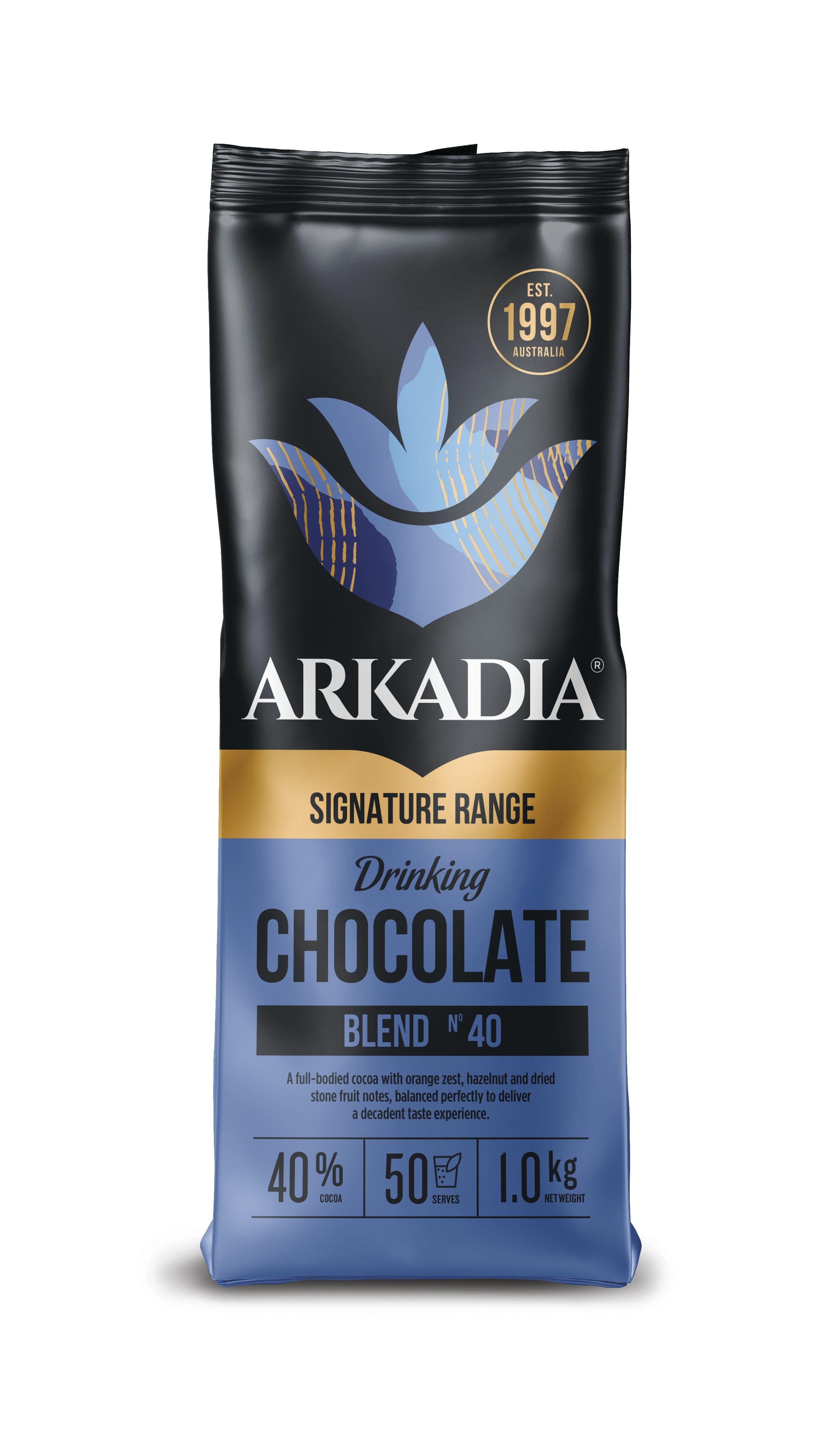 Waddi Speciality Coffee - Arkadia - Chocolate 40% Cocoa Mix 1kg – Bean ...